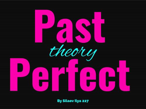 Book Creator | Past Perfect