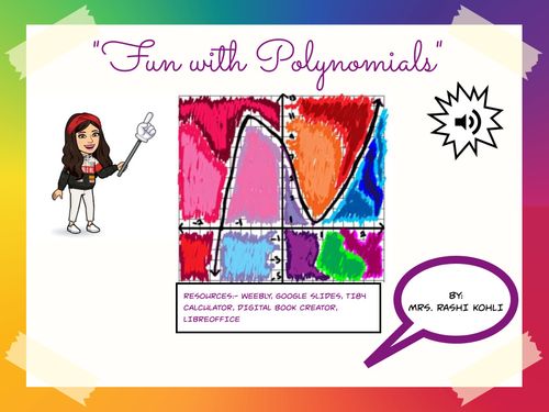 Book Creator | Fun with Polynomials!! By Kohli