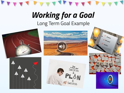 Book Creator | Working for a Goal