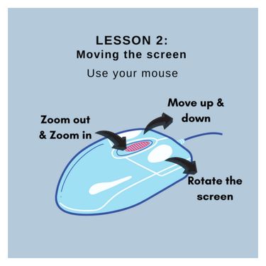 Book Creator | Lesson 2: Moving the screen using a mouse