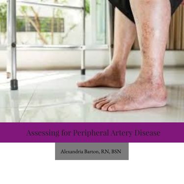 Book Creator | Assessment of Peripheral Artery Disease