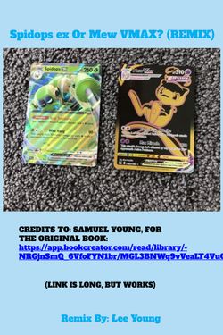 Book Creator | Spidops ex Or Mew VMAX? (REMIX)