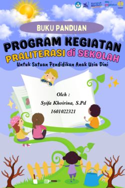 Book Creator | PROGRAM KEGIATAN LITERASI ANAK USIA DINI