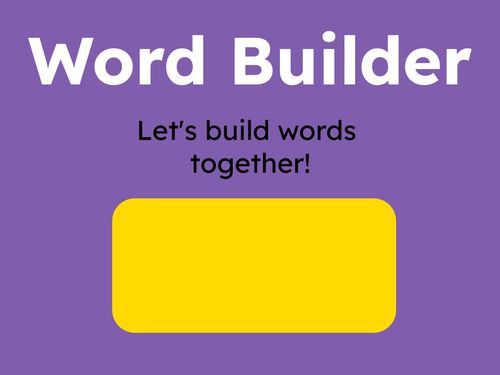 Book Creator | Word Builder