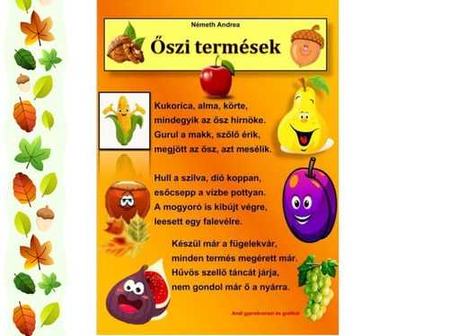 Book Creator | ŐSZI TERMÉSEK