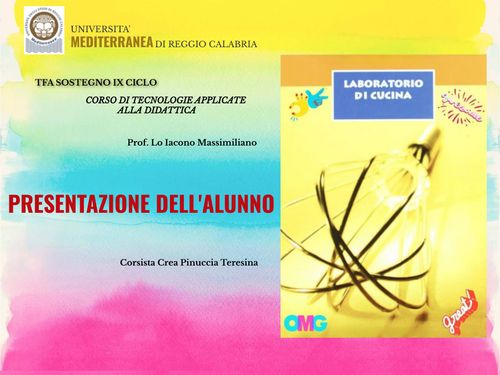 Book Creator | PRESENTAZIONE DELL' ALUNNO