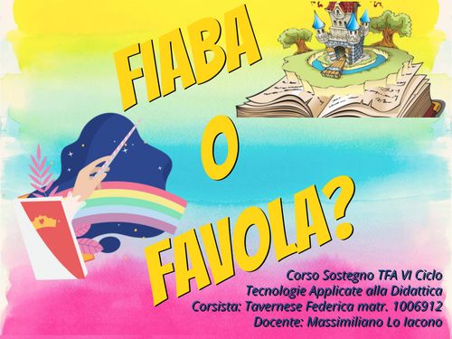 Book Creator | Fiaba o Favola?