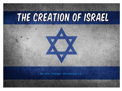 Book Creator | The Creation of Israel