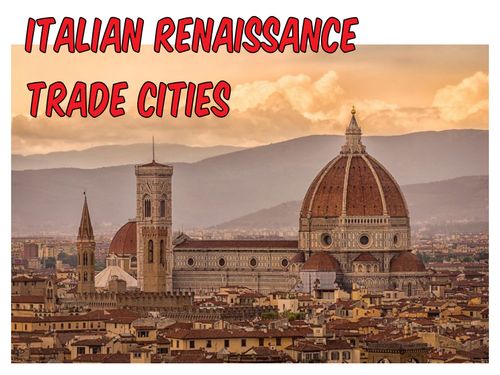 Book Creator | Italian Renaissance Trade Cities