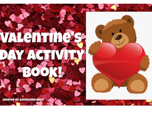 Book Creator | Valentine's Day Activity Book