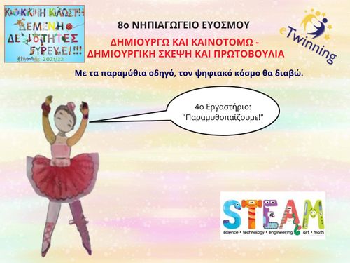 Book Creator | 4o Eργαστήριο- STEM Δραστηριότητες- Παραμυθοπαίζουμε!