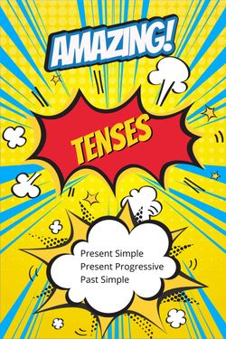 Book Creator | Tenses Simple Present / Progressive / Past Simple