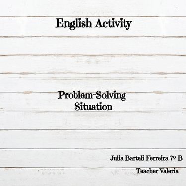 Book Creator | Problem-Solving Situation