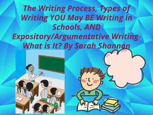 Book Creator | The Types of Writing YOU Will Be Asked to Write on ...