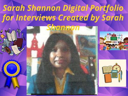 Book Creator | Sarah Shannon Digital Portfolio for Interviews