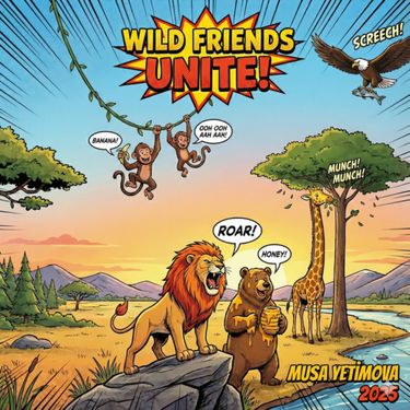 Book Creator | Wild Friends Unit
