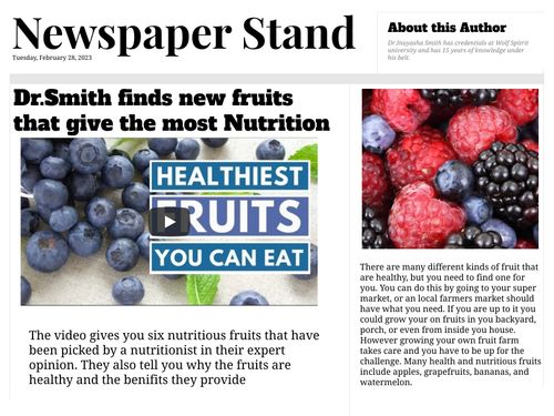 Book Creator | Fruits