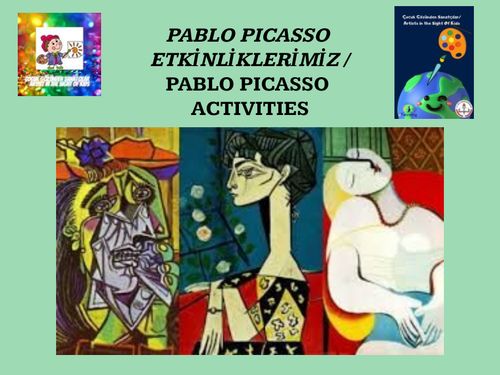 Book Creator | Pablo Picasso etkinliklerimiz