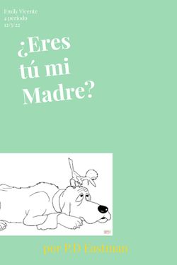 Book Creator | Eres tu mi Madre?