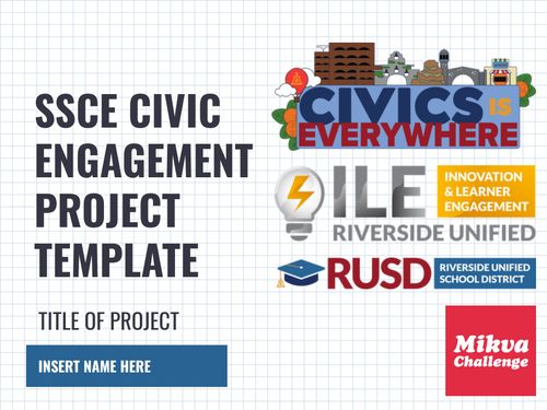 Book Creator | SSCE Civic Engagement Project Template