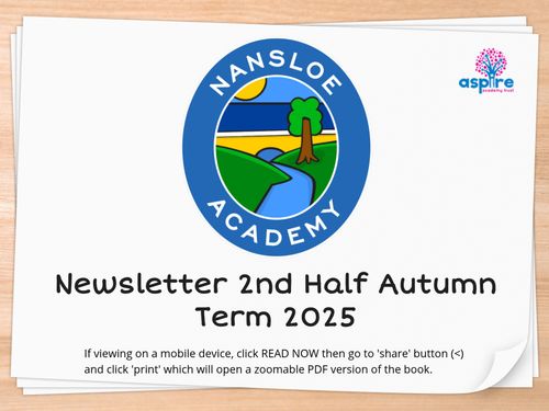 Book Creator | Newsletter - Autumn Term 2 2025