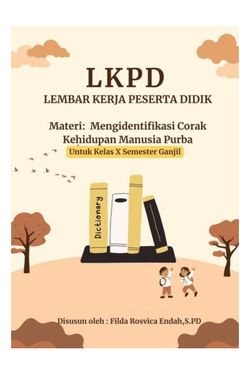 Book Creator | LKPD KEHIDUPAN AWAL MANUSIA INDONESIA