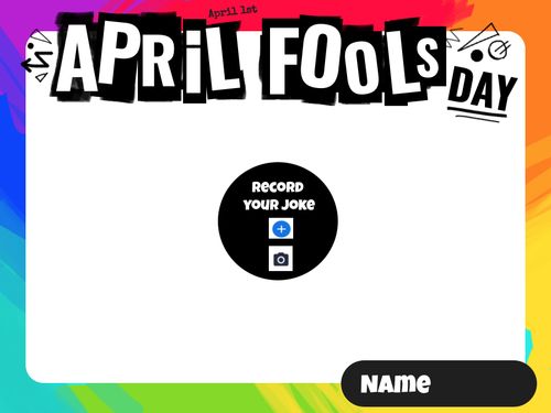 Book Creator | April Fools' Day Joke Book Template