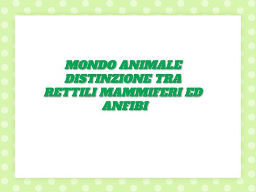 Book Creator | Mondo animale