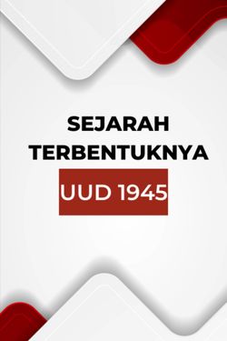 Book Creator | Sejarah Terbentuknya UUD 1945