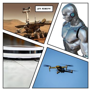 Book Creator | Les robots (CM1)