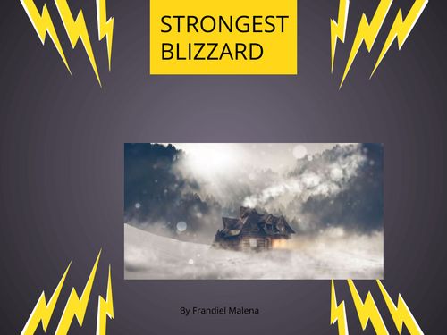 Book Creator | Strongest Blizzards