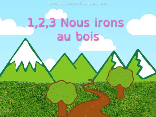 Book Creator | 1,2,3 Nous irons au bois
