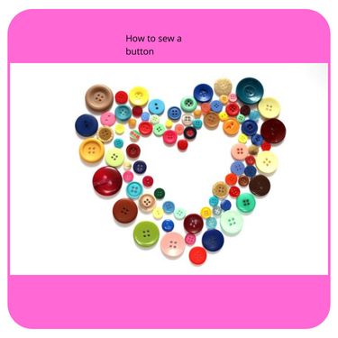 Book Creator | how to sew a button