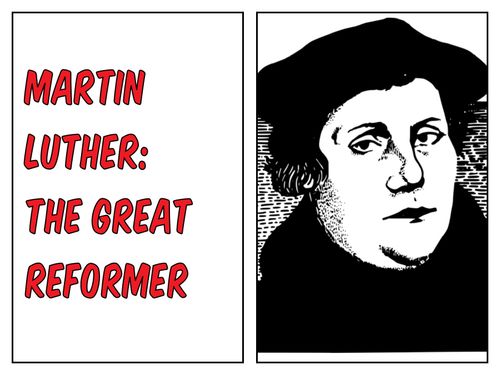 Book Creator | Martin Luther: The Great Reformer