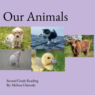 Book Creator | Second Grade Animals