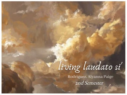 Book Creator | Living Laudato Si': 2nd Semester