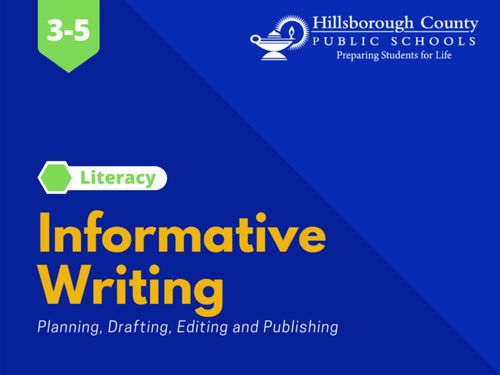 Book Creator | Informative Writing 3-5: Planning and Drafting