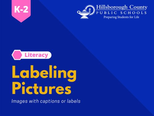 Book Creator | Labeling Pictures K-2