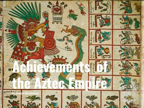 Book Creator | Achievements of the Aztec Empire