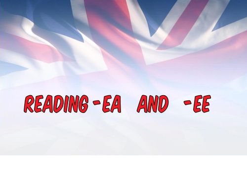 Book Creator | reading -ee, -ea