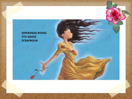 Book Creator | Esperanza Rising
