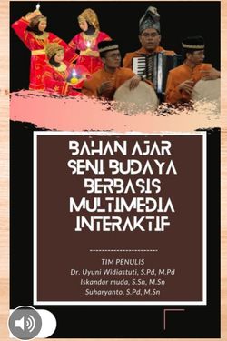 Book Creator | BAHAN AJAR SENI BUDAYA BERBASIS MULTIMEDIA INTERAKTIF