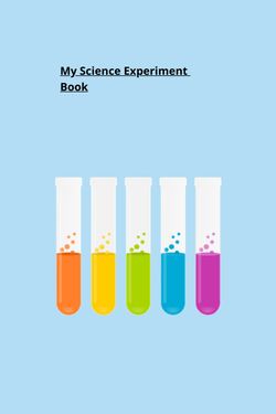 Book Creator | My science experiment