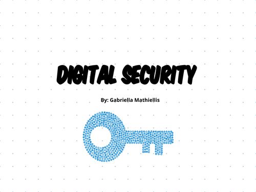 Book Creator | Digital Security