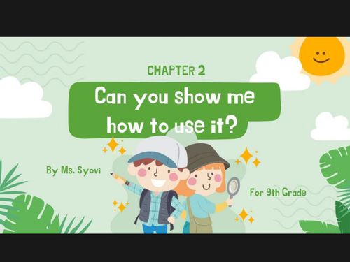 Book Creator | CHAPTER 2 - Procedure text