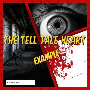 Book Creator | Tell Tale Heart Example