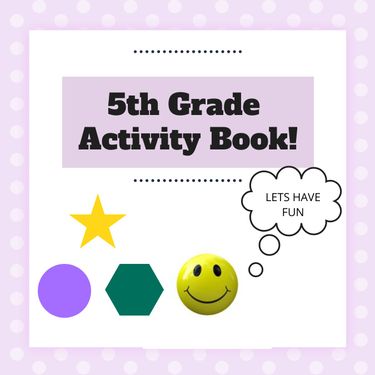 Book Creator | 5th grade activity book