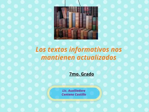 Book Creator | Textos Informativos