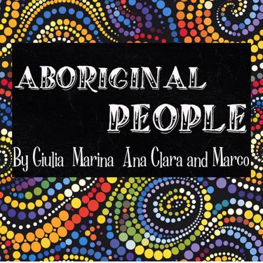 Book Creator | Aboriginal People 4th B
