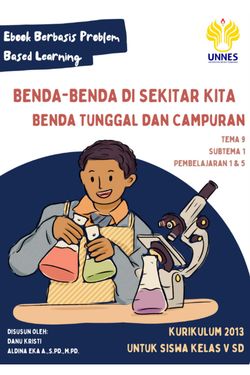 Book Creator | Ebook IPA Berbasis PBL Kelas V Tema 9 Subtema 1